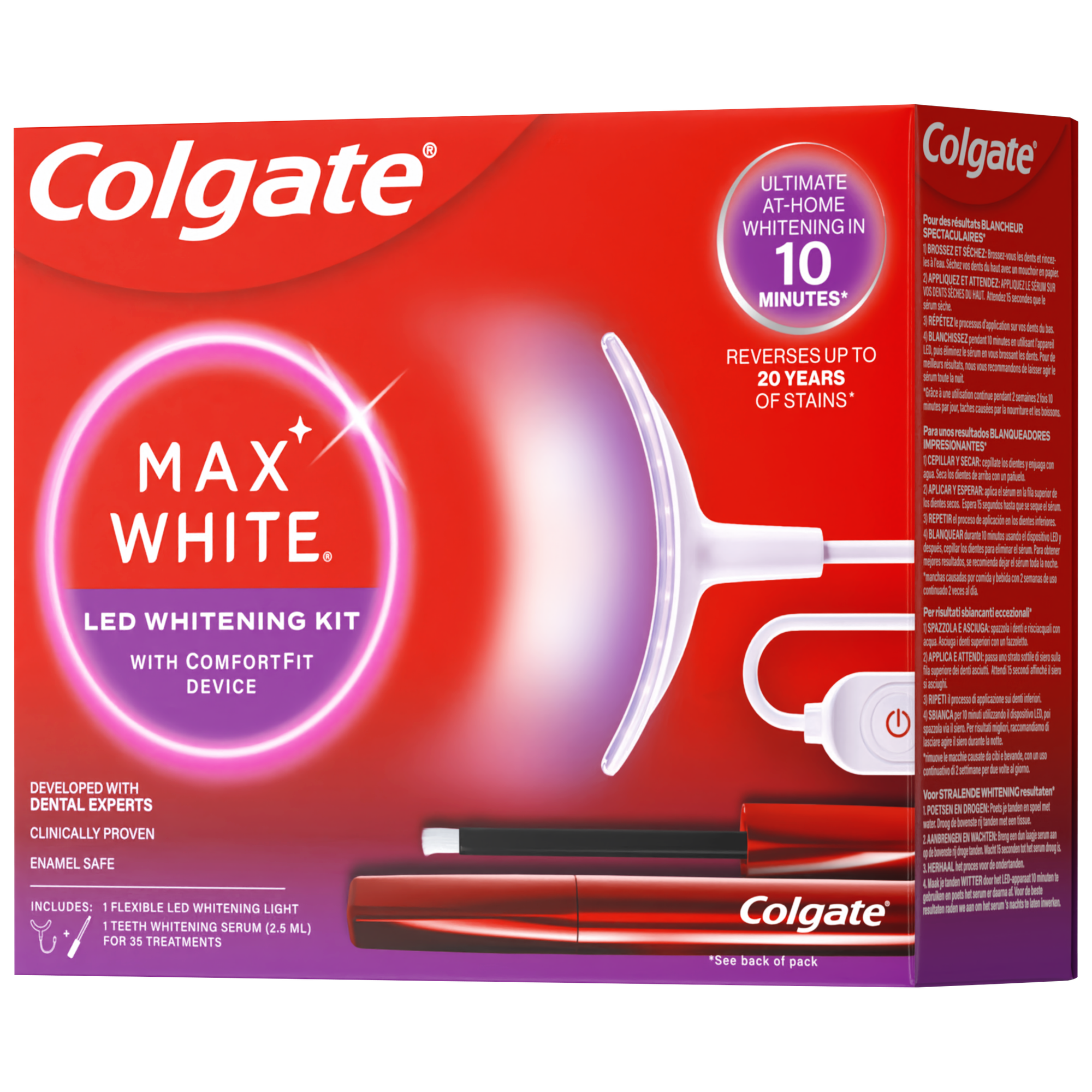 Colgate Max White Ultimate LED Whitening Kit | Colgate Max White