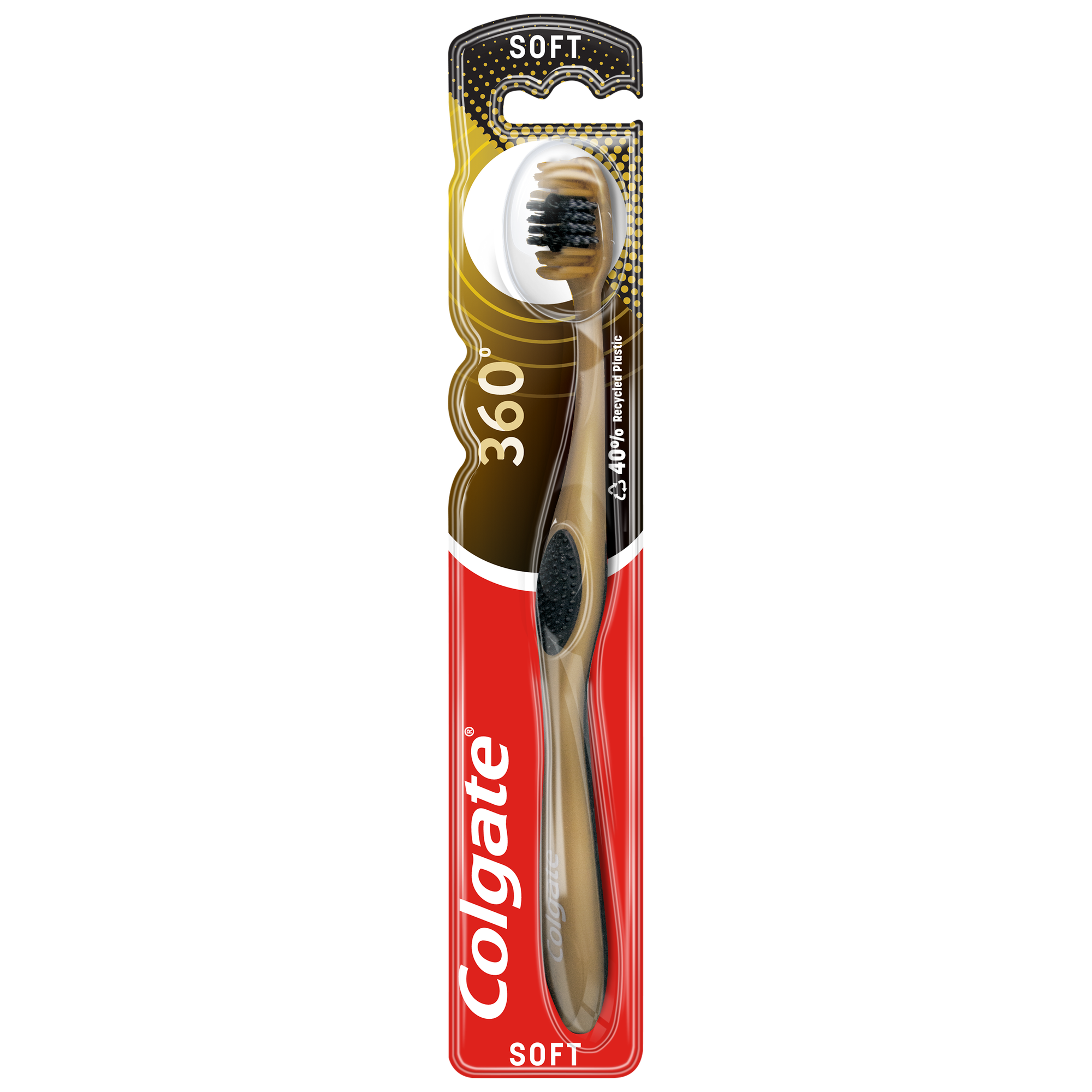 Colgate Charcoal Gold Tandborste Soft | Colgate 360